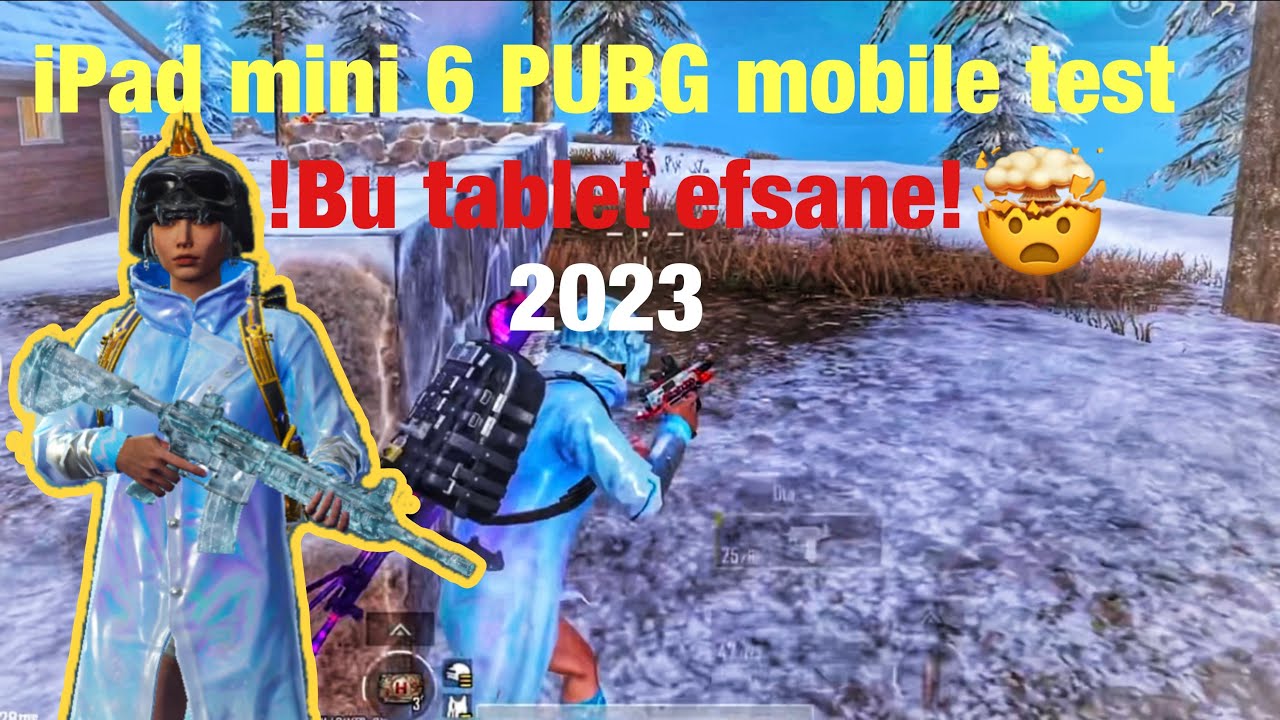 İpad mini 6 pubg mobile test BU CİHAZ EFSANEEE (Pubg Mobile) - YouTube