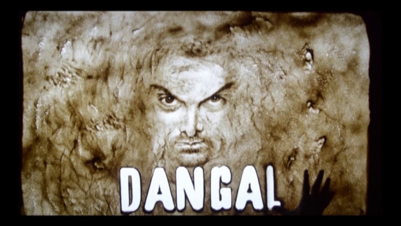Dangal Story | Sand Art | Sarvam Patel | Aamir khan - YouTube