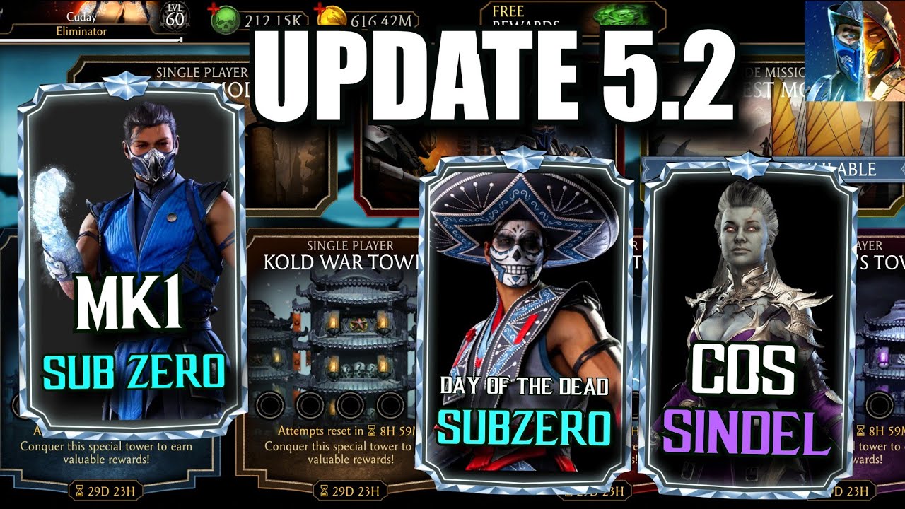MK Mobile UPDATE 5.2 Predictions? | Next Tower and Brutalities ...