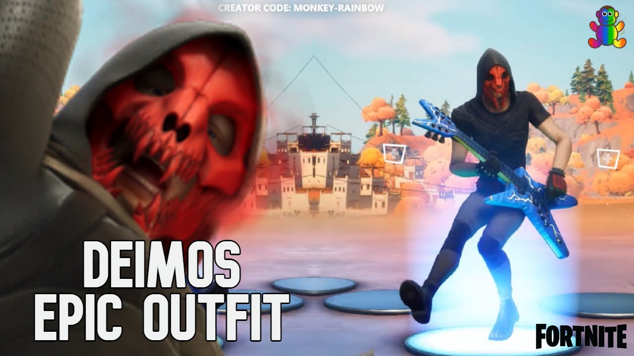 New Deimos Crew Skin on Guitar Walk Emote (16.30 Fortnite Skin Update ...