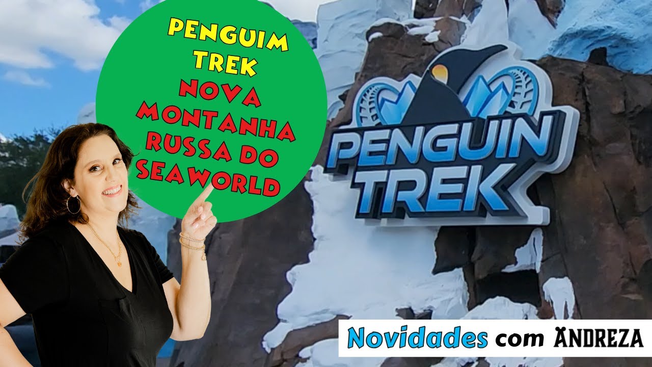 Penguin Trek: A Nova Montanha-Russa do SeaWorld Orlando! - YouTube