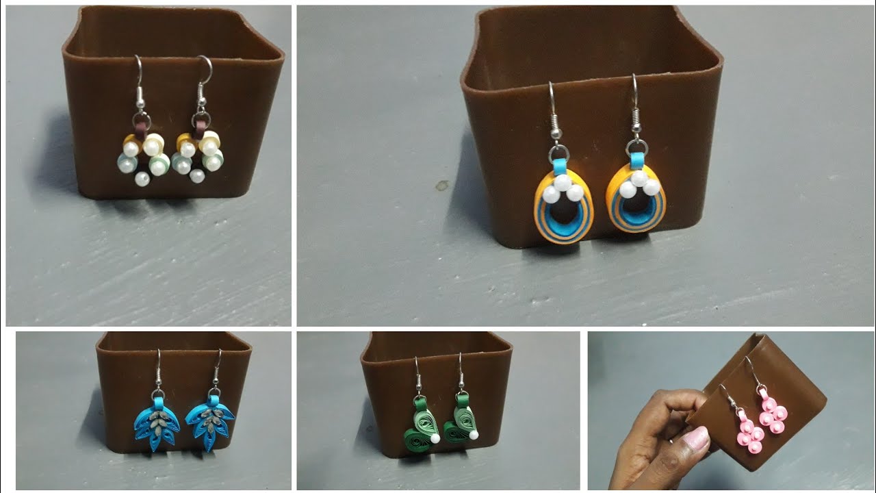 How to Make a Very Simple Paper Stud from home - YouTube