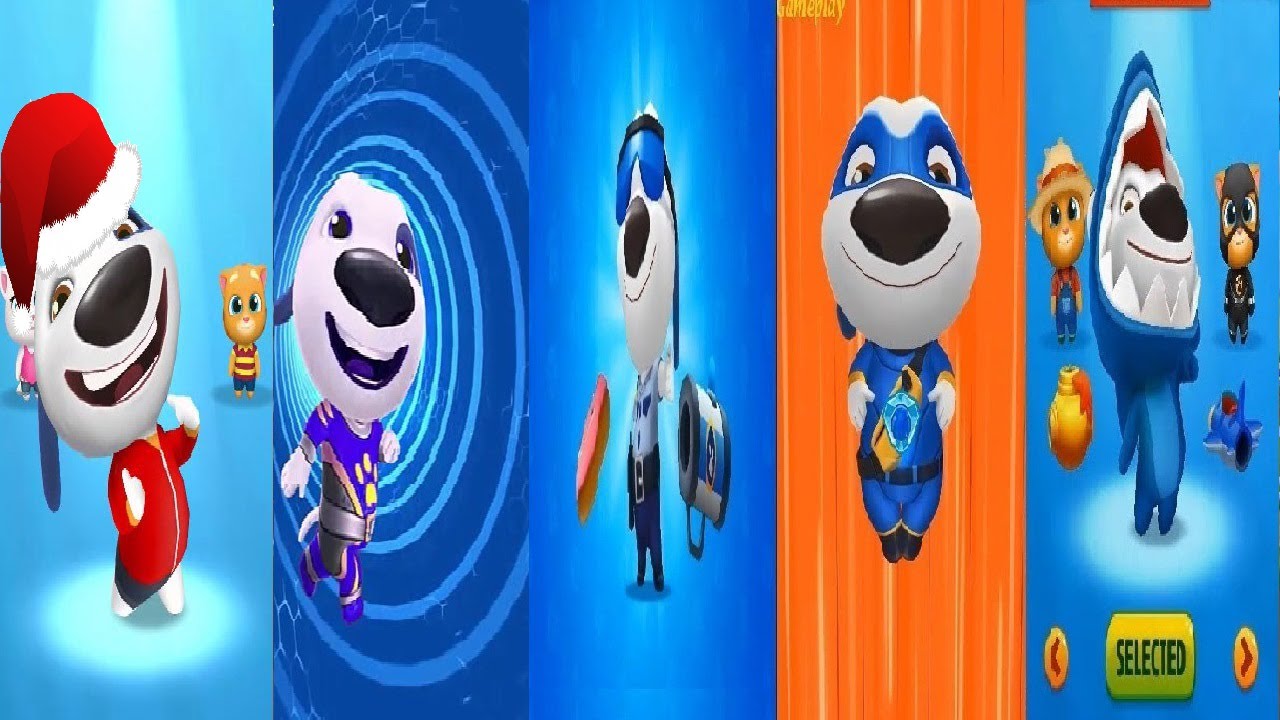 TALKING TOM LITTLE WARRIOR VS Tom Hero Dash VS Talking Tom Gold Run ...