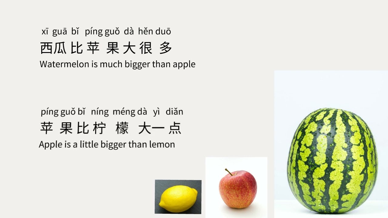 How to express the differences when you compare in Chinese.Quick lesson ...