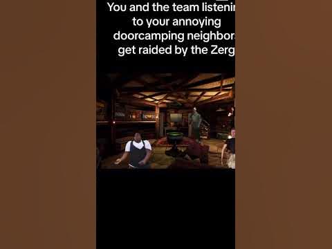 Rust Meme🤣🤣 pov: you and teammate are listening to the doorcamping get raided #gaming #rust # ...