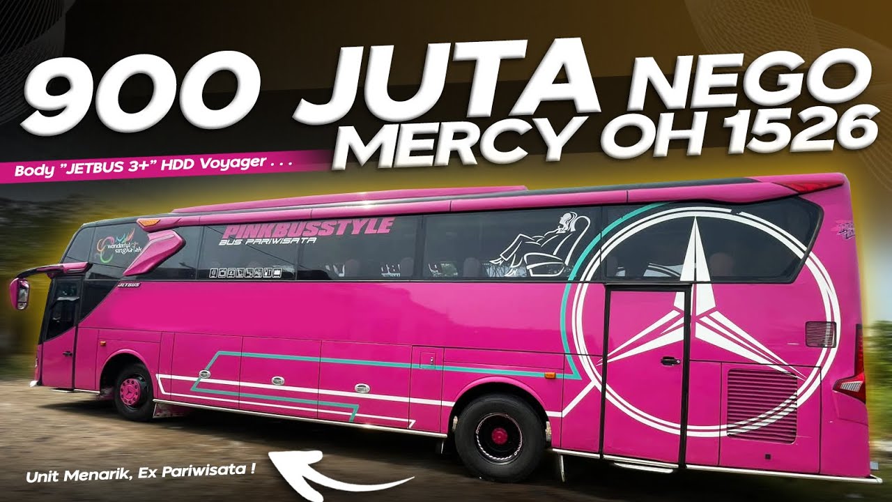 Dijual : Mercy OH 1526 Body Jetbus 3+ HDD Voyager, Harganya 900 Juta ...
