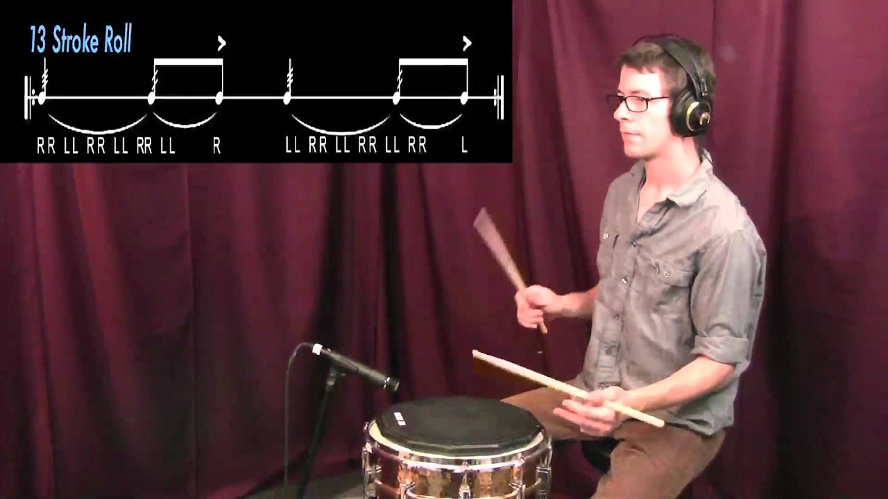 Ten Stroke Roll, Eleven Stroke Roll, Thirteen Stroke Roll, Fifteen ...