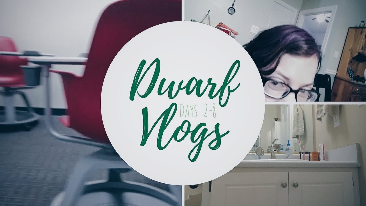 DWARF VLOGS| 3 ft. Tours and Temporary Hair Dye [CC] - YouTube