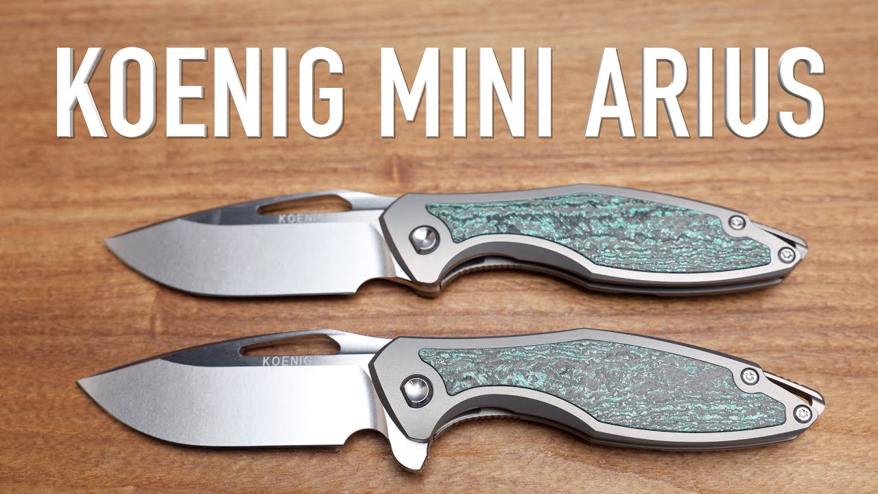 Koenig Mini Arius - Teal Magnetic CarboTi - Initial Impressions and ...