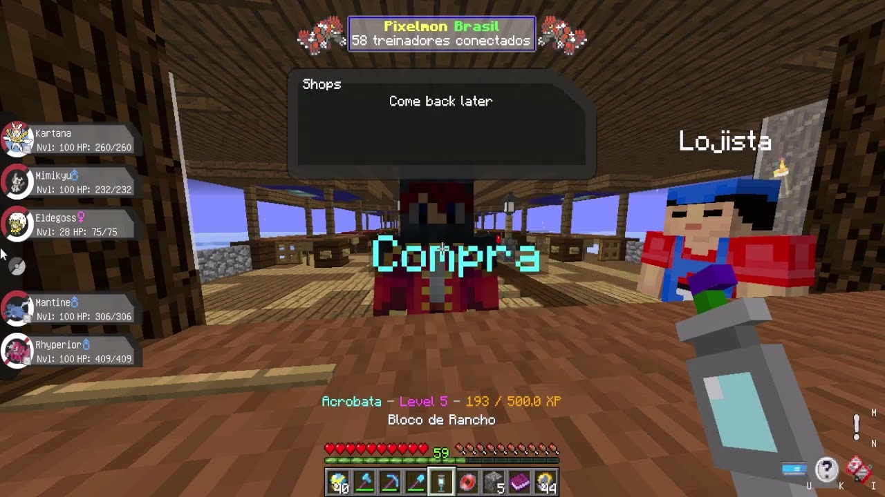 Pixelmon brasil - (RED) pt/br #PARTE4 - YouTube