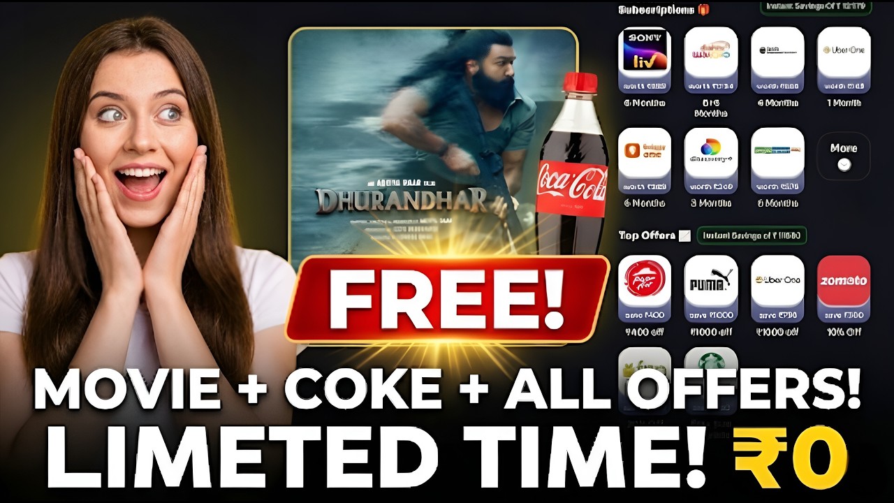 FREE Movie Ticket + Coke 😱 | Times Prime ₹1299 Membership @ ₹0 (Limited ...