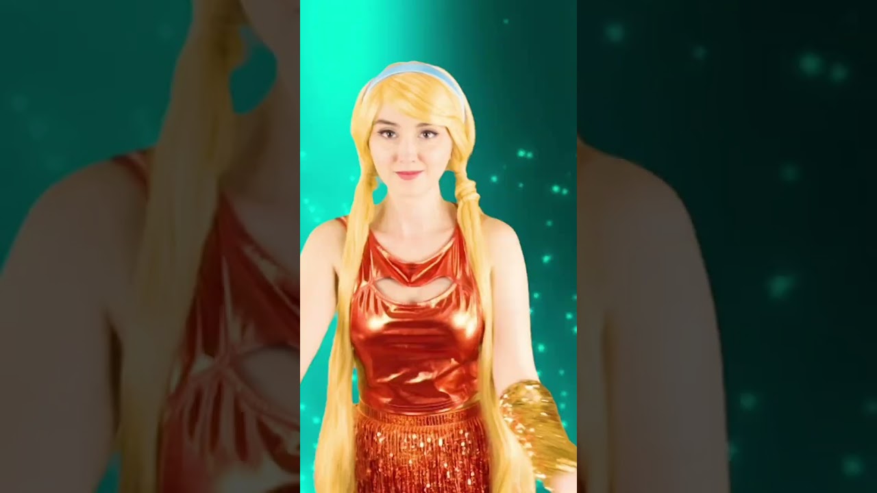 Winx STELLA transformation in REAL LIFE! - YouTube