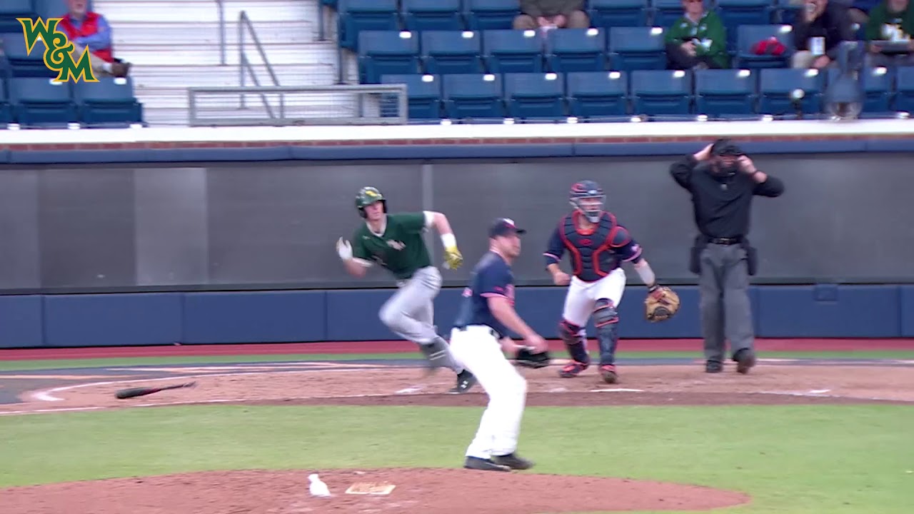 2019 W&M Baseball: at Virginia Highlights - YouTube