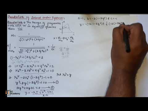 #198 Bandwidth of second-order control system || EC Academy - YouTube
