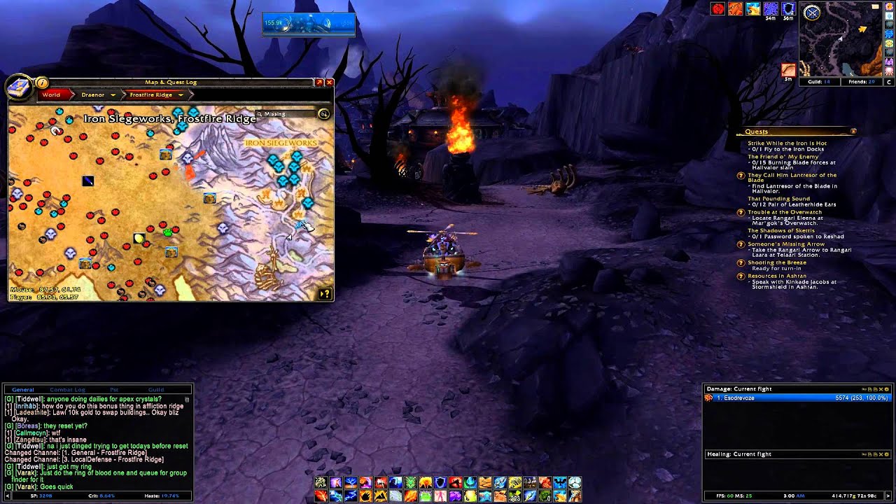 How to get to Frostfire Ridge as Alliance - YouTube
