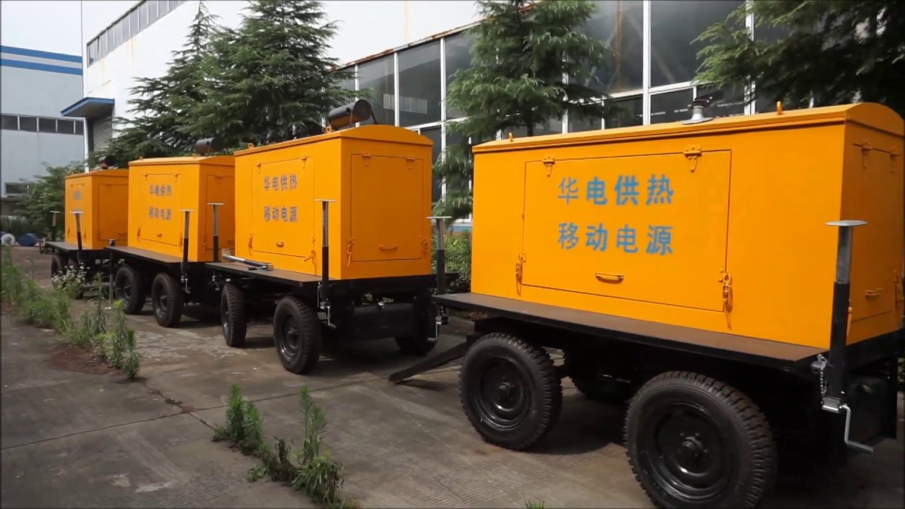 Trailer Mobile 3 Phase Diesel Generator Set 20KW to 500KW for Sales ...
