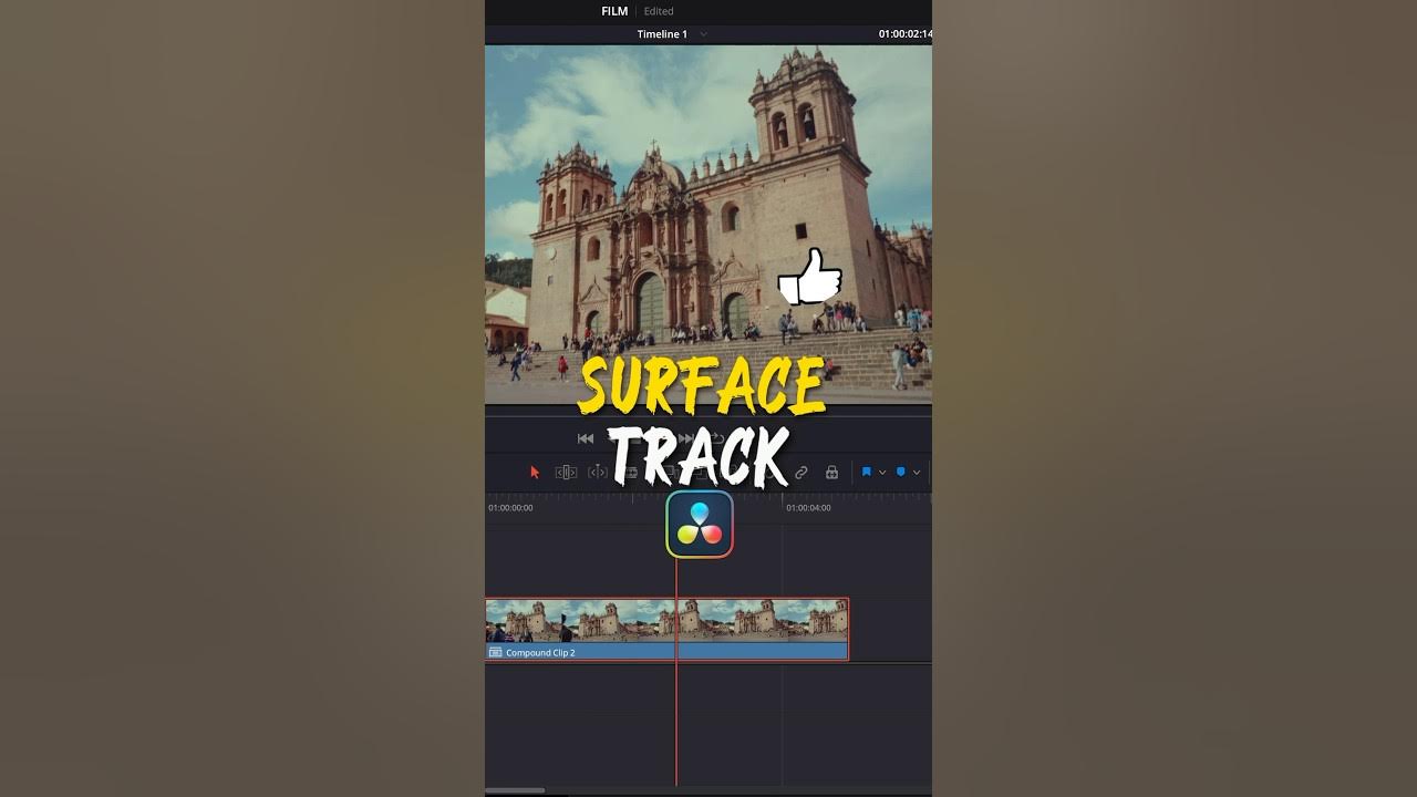 Track objects to any surface in DaVinci Resolve - YouTube