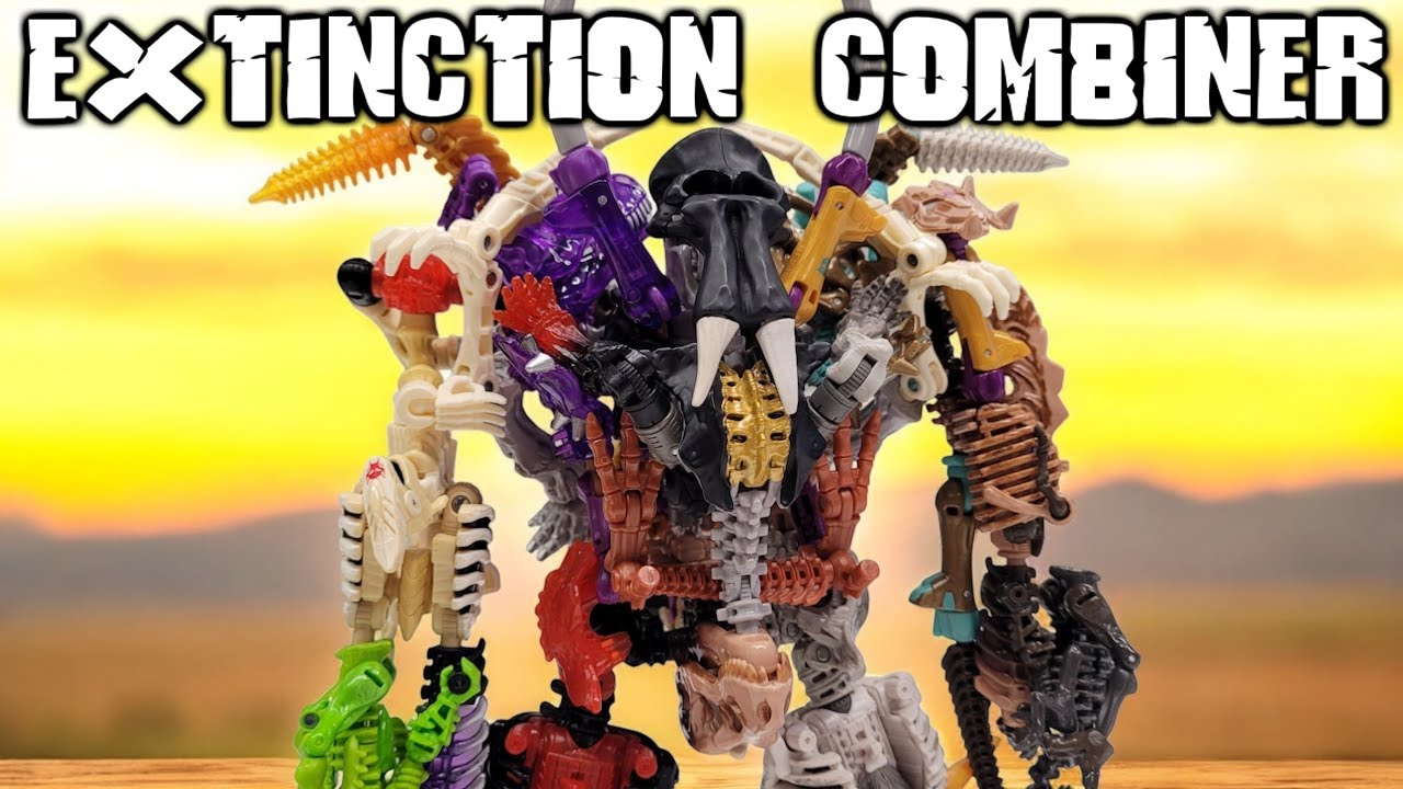 The All Fossilizer Combiner: EXTINCTION - YouTube