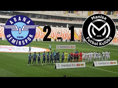 KIRMIZI KARTLAR HAVADA UÇUŞTU SAHA KARIŞTI !!! ADANA DEMİRSPOR 2-1 MANİSA FK STAD VLOG 
