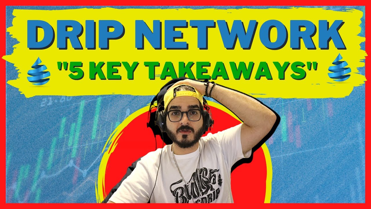 Drip Network💧 - Top 5 Key Takeaways from Forex Shark🤯 (#dripnetwork AMA) - YouTube
