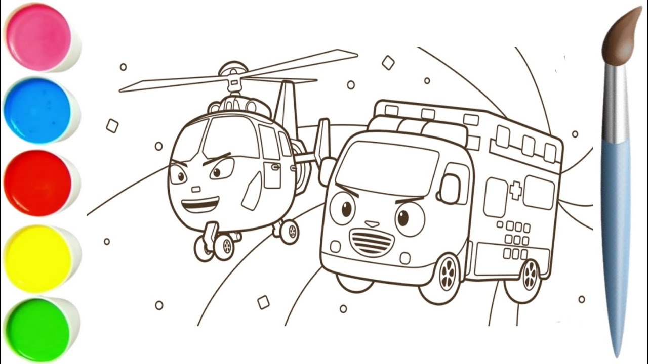 Youtube Coloring Tayo The Little Bus Tayo The Little Bus | Heroes Wiki
