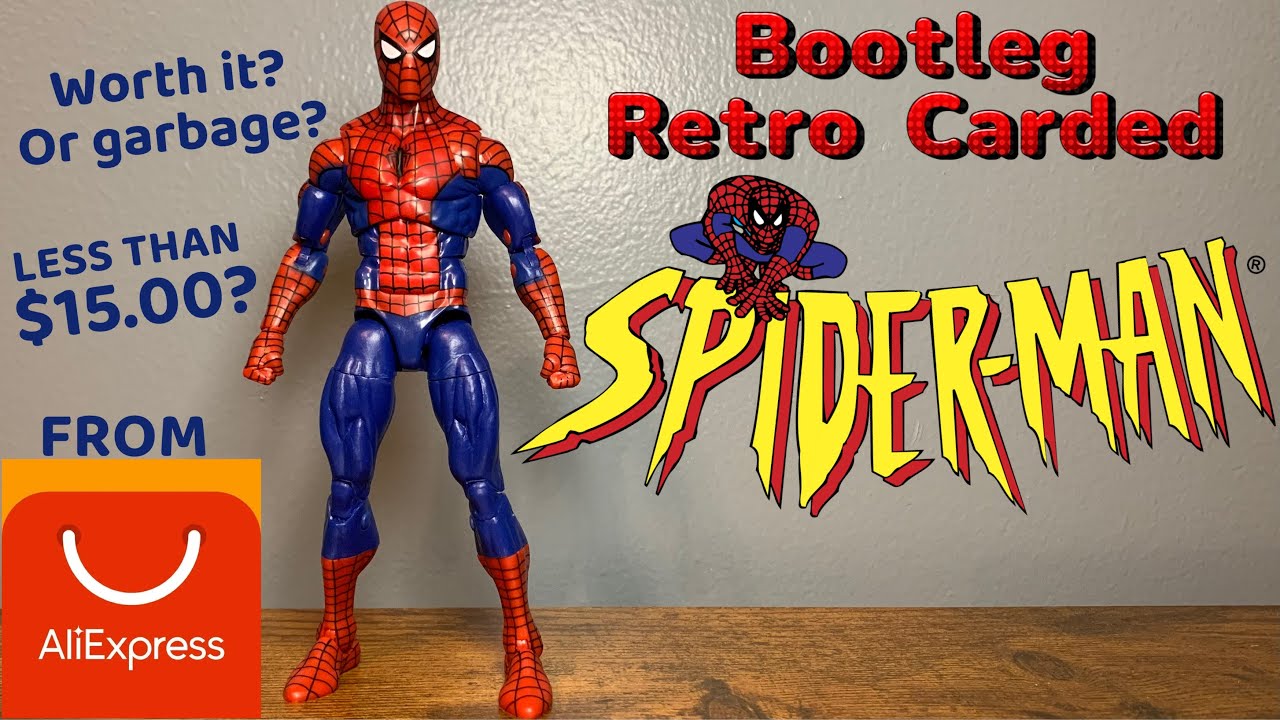 Spider-Man -AliExpress “Knock-Off” Marvel Legends Figure Review - YouTube