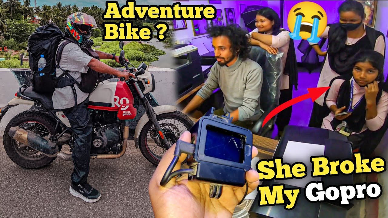 Adventure Bike Final ? She Broke My Gopro 😭 Himalayan OR KTM 390 ...