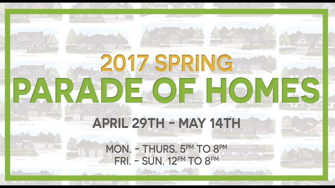 2017 Boise Idaho Parade Of Homes - YouTube