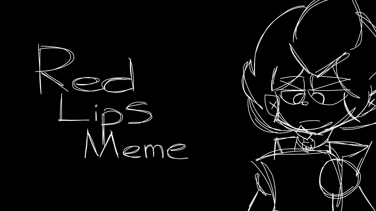 Red Lips Meme (DANGANRONPA) (SAYAKA, LEON) - YouTube