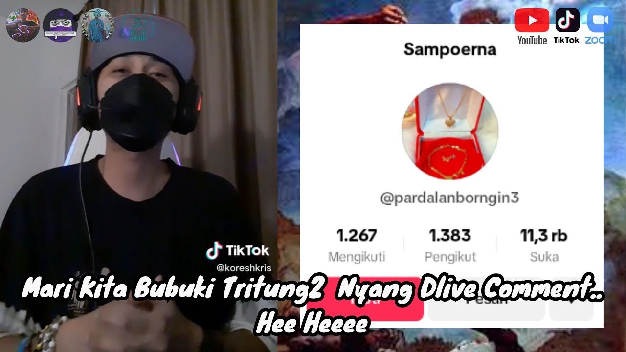 Mari Kita Bubuki Tritung2 Nyang Dlive Comment.. Hee Heeee - YouTube