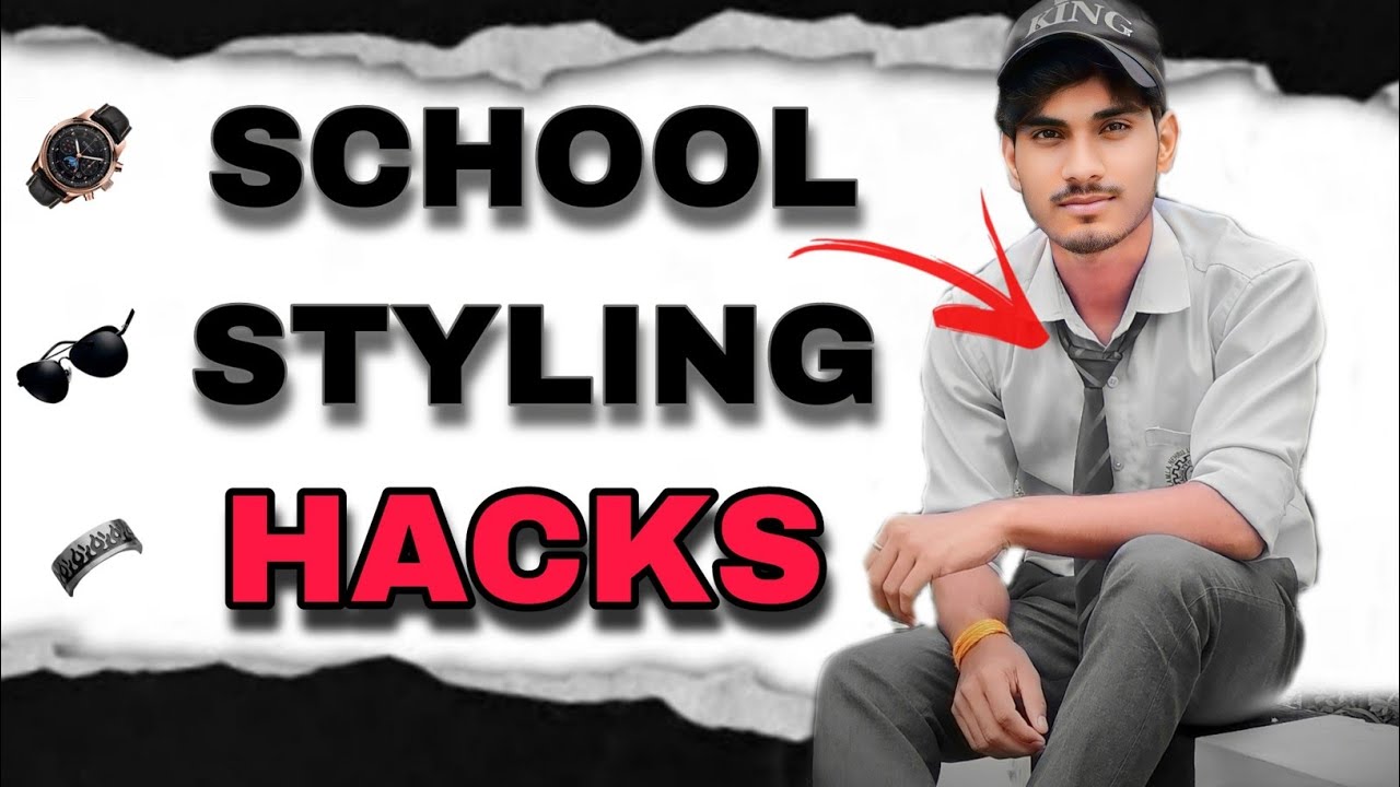 How To Look Good In School Look INSTANTLY Handsome In School || School Uniform Hacks by Ankit ...