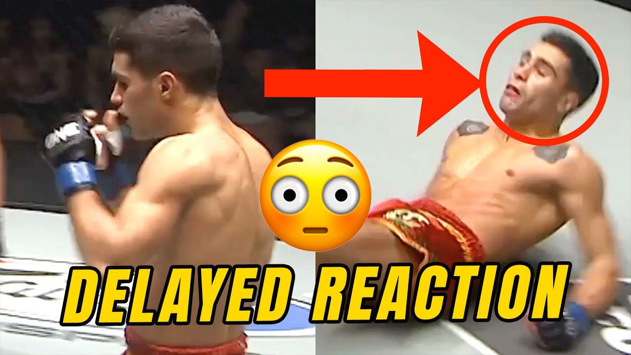 DELAYED REACTION 😳 Panpayak's INSANE Head Kick Knockdown - YouTube
