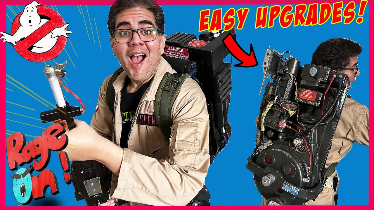 Ghostbusters Haslab Proton pack free easy Upgrades! DIY - YouTube