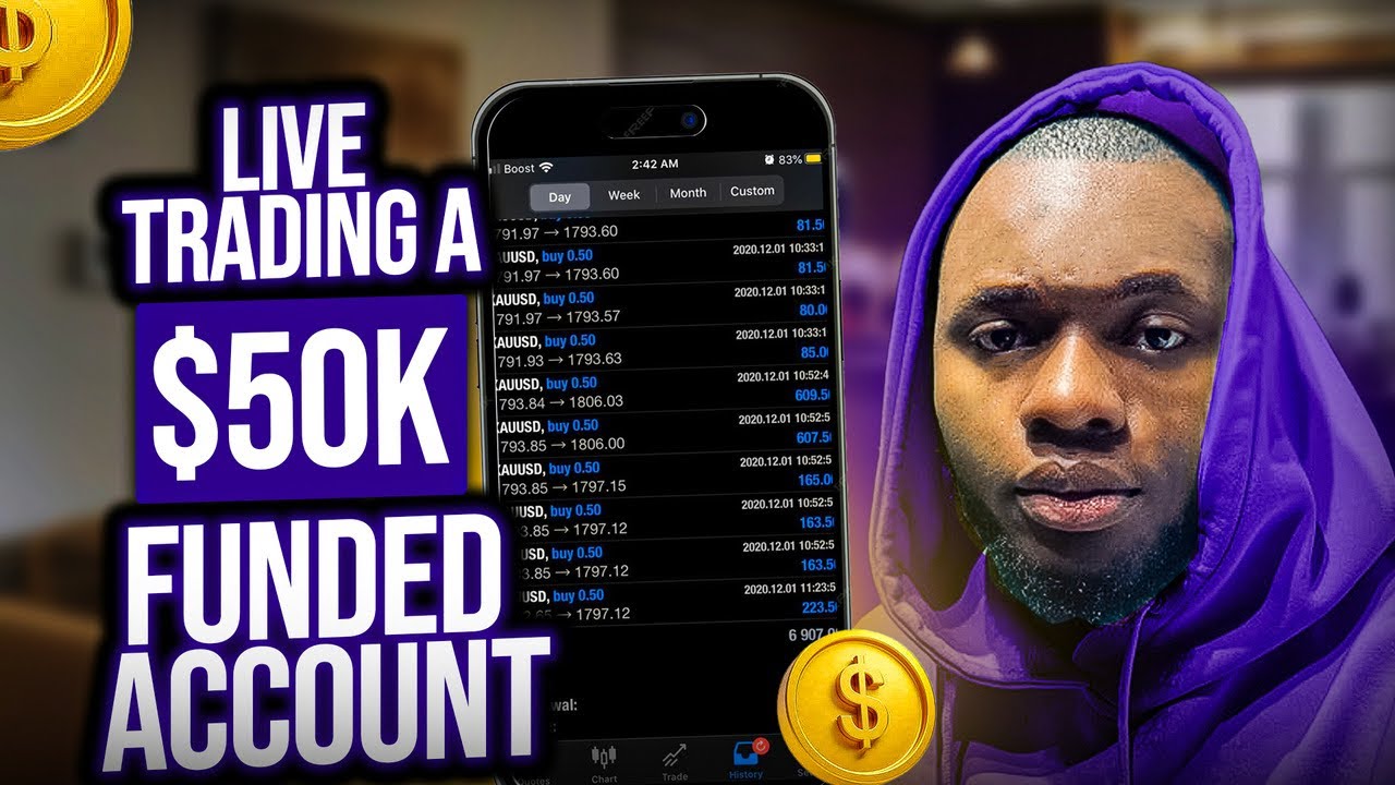 TRADING A $50,000 FUNDED ACCOUNT EP1 - YouTube