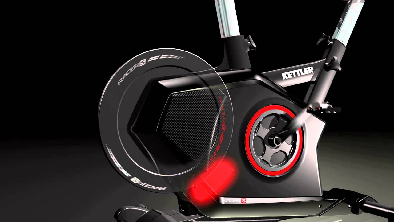 Brzdný systém cyklotrenažéru KETTLER Racer S - YouTube