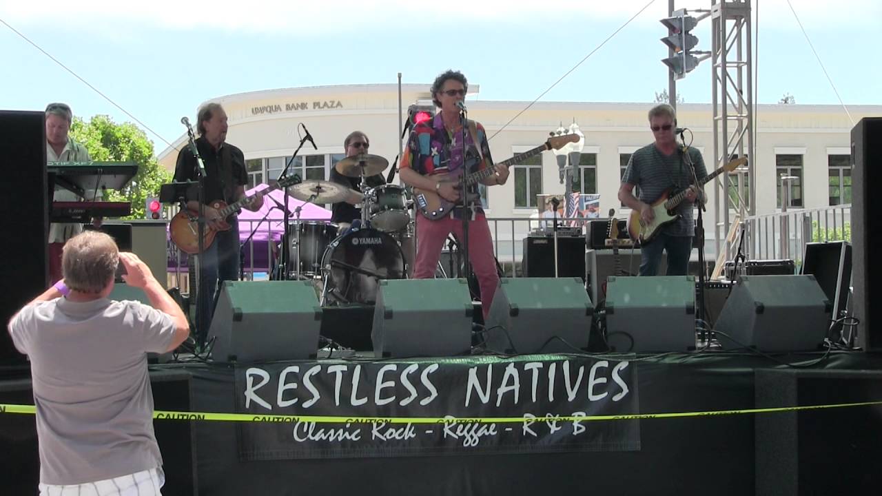The Restless Natives Band 6/11/2016 Novato Art & Wine - YouTube
