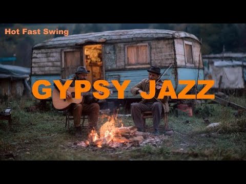 Hot Gypsy Jazz 🔥 Fast Acoustic Swing Guitar | Energetic Paris Style Jazz Playlist