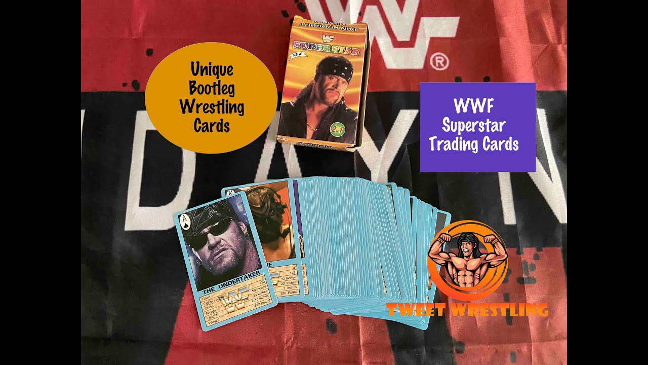Unusual Indian WWF (WWE) Superstar Bootleg Wrestling Trading Cards ...