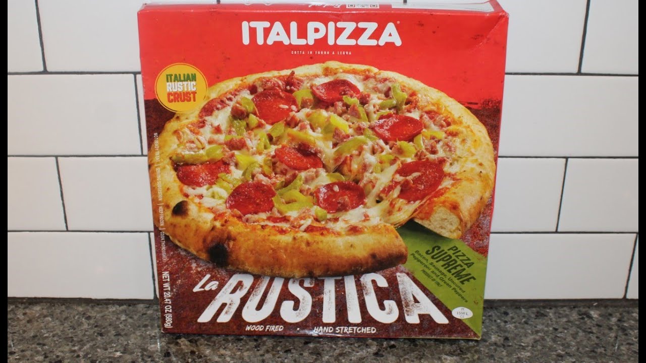 Italpizza La Rustica Supreme Pizza Review - YouTube