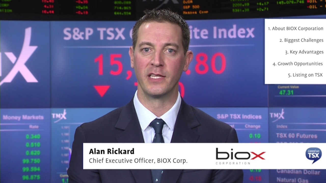 Alan Rickard, CEO, BIOX Corporation - YouTube