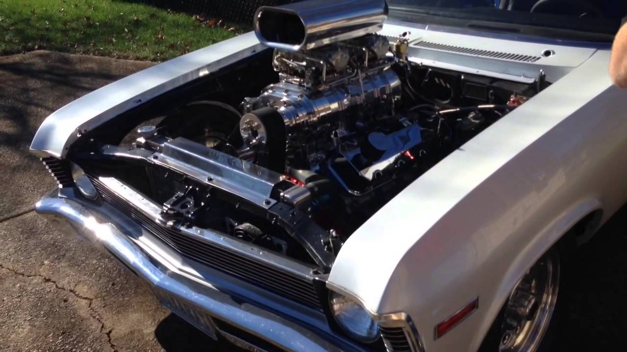 69 nova pro street blown 468 8-71 - YouTube