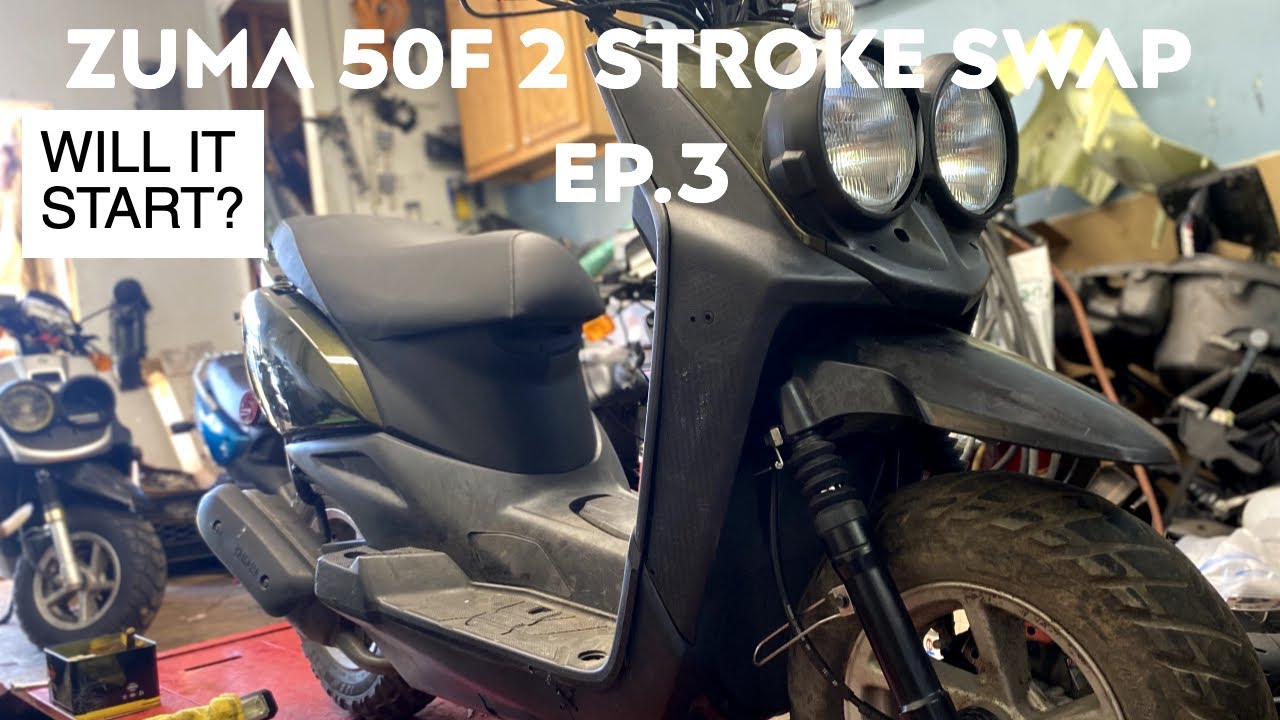 ZUMA 50F 2 STROKE SWAP EP 3 - YouTube