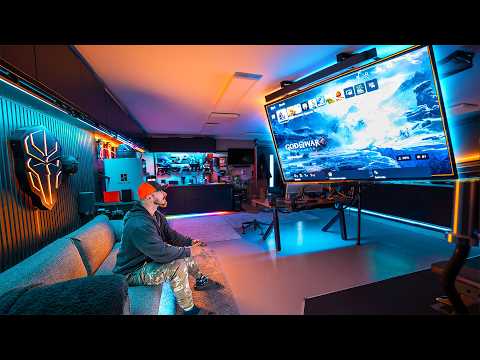 I Built a Hidden Gaming Setup in My Garage