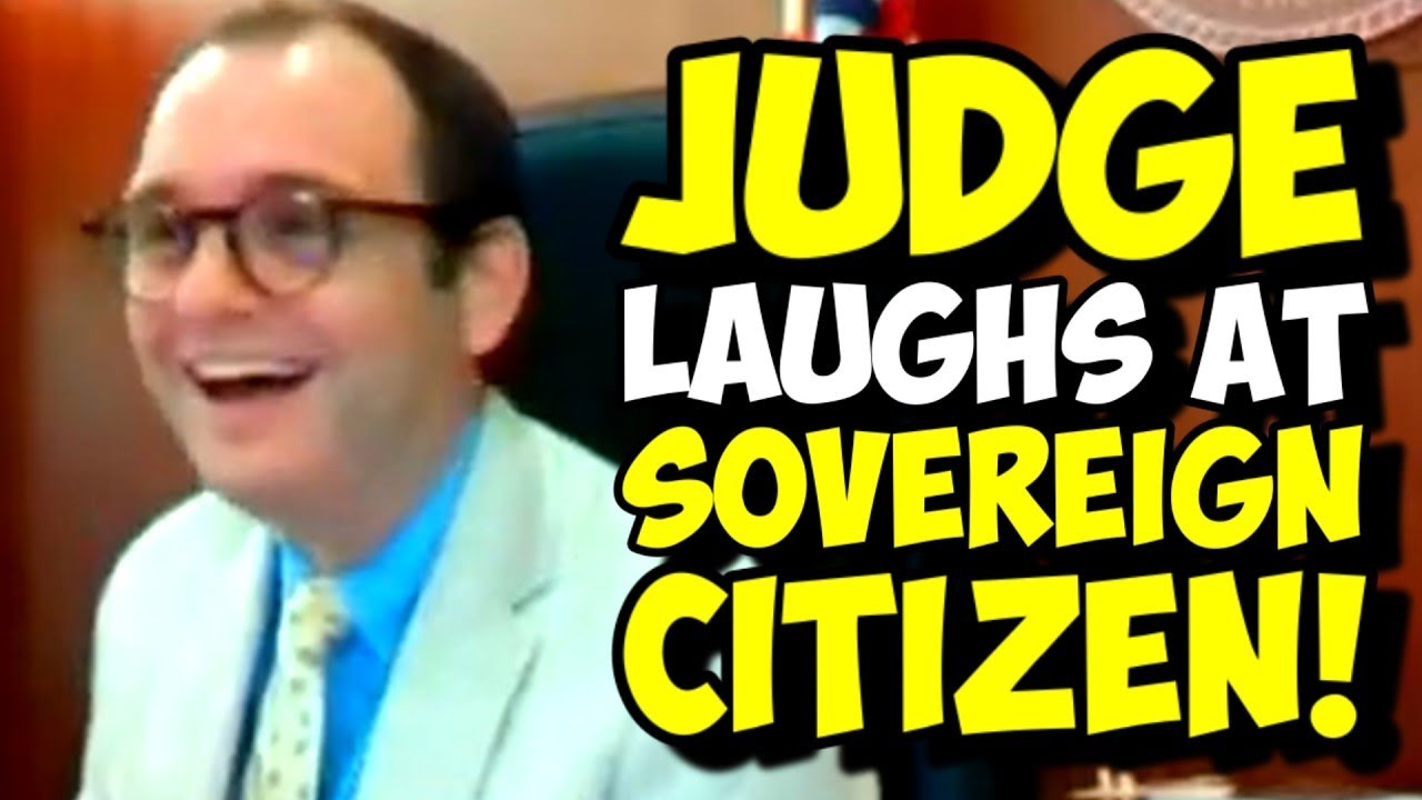 Judge LAUGHS In Sovereign Citizen's Face IN COURT... PRO SE FAIL!!! - YouTube
