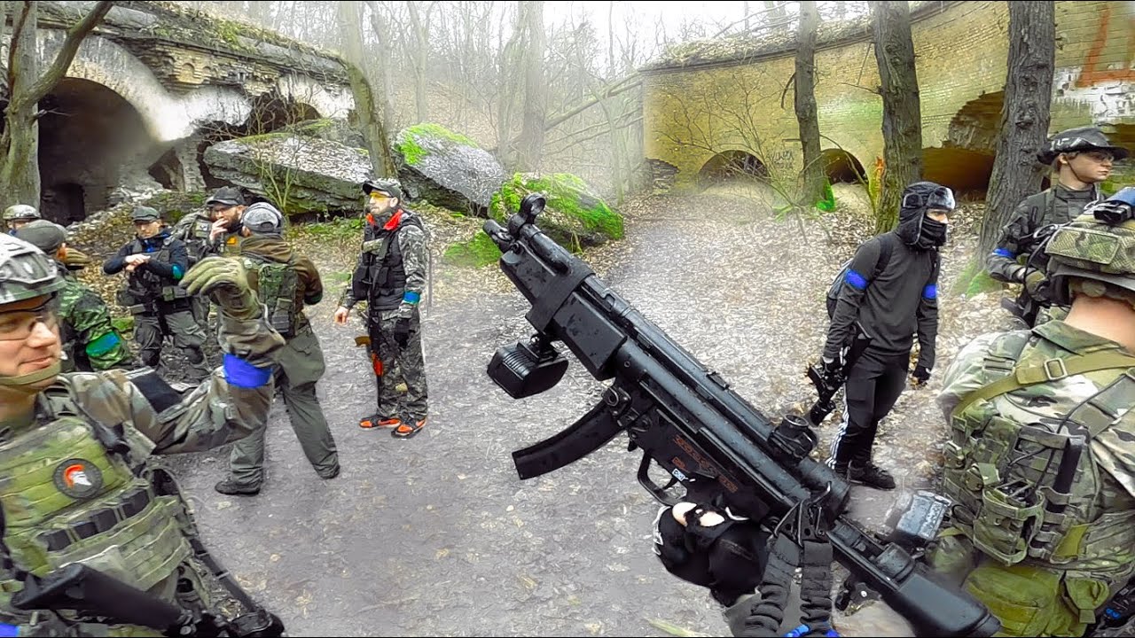 FORT SARBINOWO strzelanka asg NIESAMOWITY KLIMAT! - YouTube