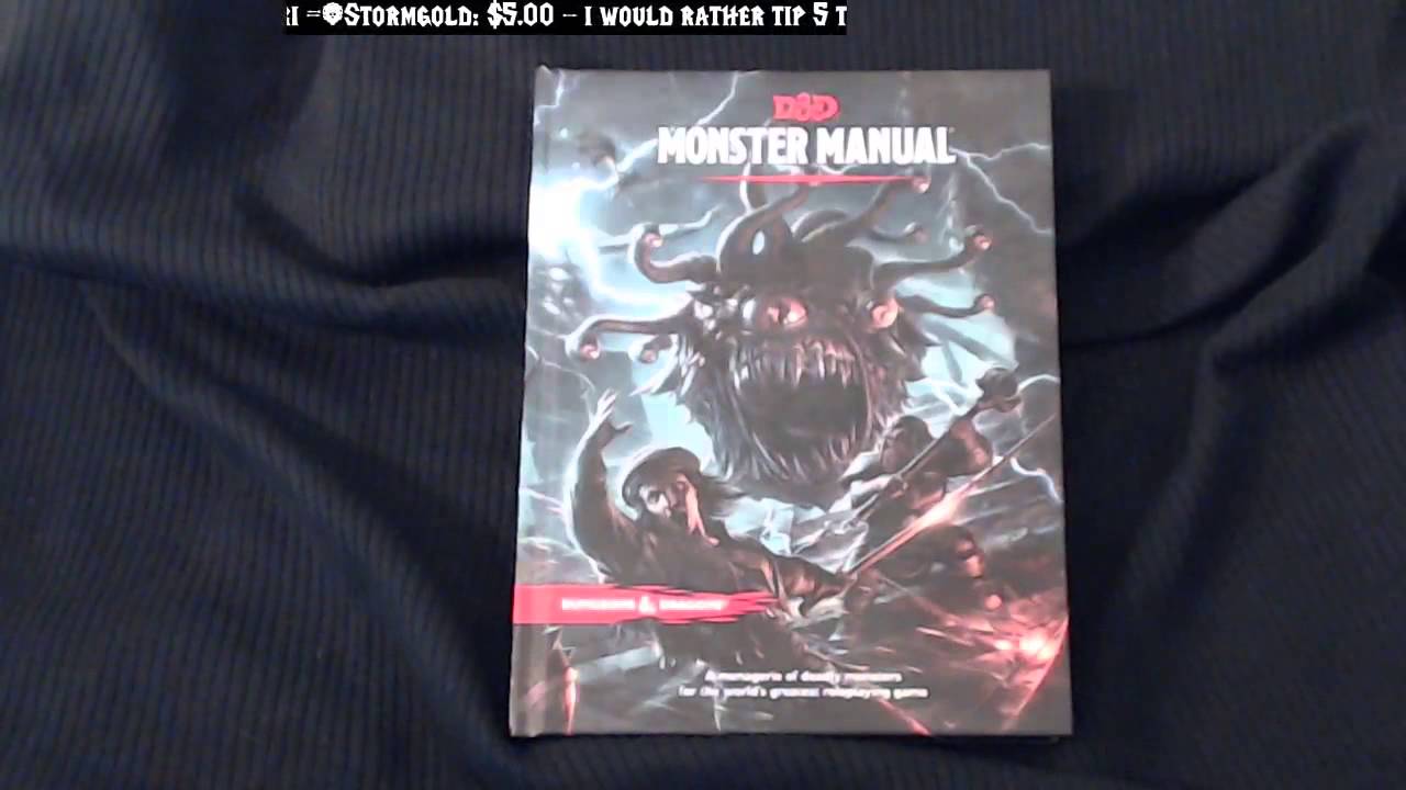 Dungeons & Dragons 5e Monster Manual Review From Cover to Cover! (Part ...