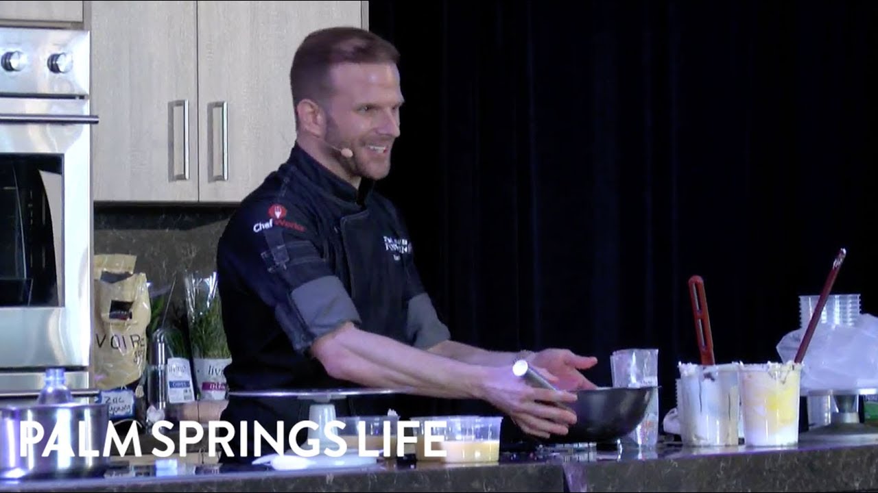 Palm Desert Food & Wine 2018 - Chef Zac Young | PALM SPRINGS LIFE - YouTube