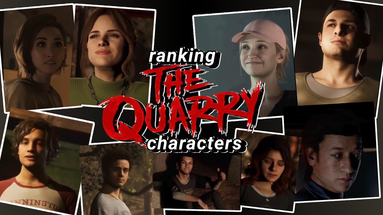 ranking the Quarry main characters before the game is released !! # ...