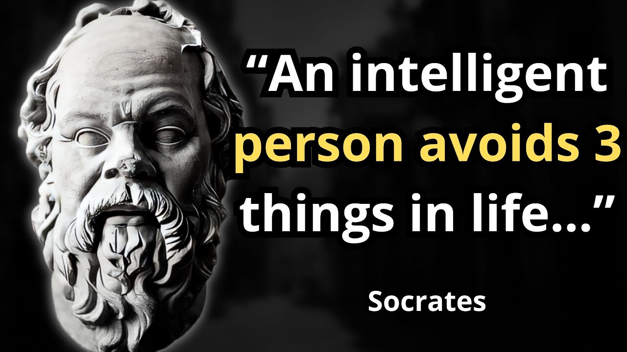 Socrates Life Lessons Men Learn Too Late In Life! - YouTube