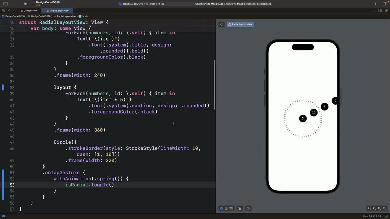 Swiftui Handbook 098 Anylayout Transition Youtube